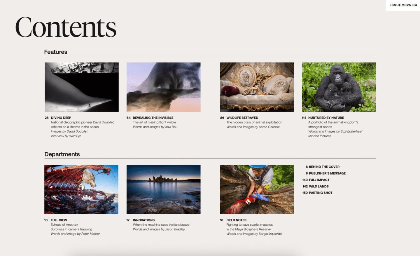 Wild Eye: An Outdoor Photography Magazine